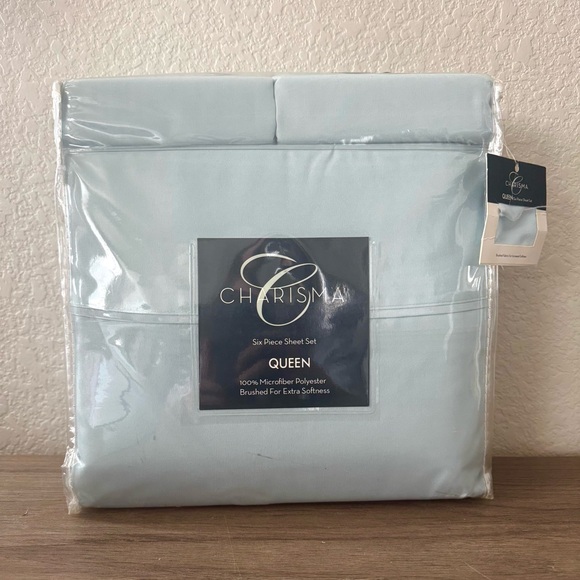Charisma | Bedding | Charisma Soft Blue Queen Sheet Set | Poshmark